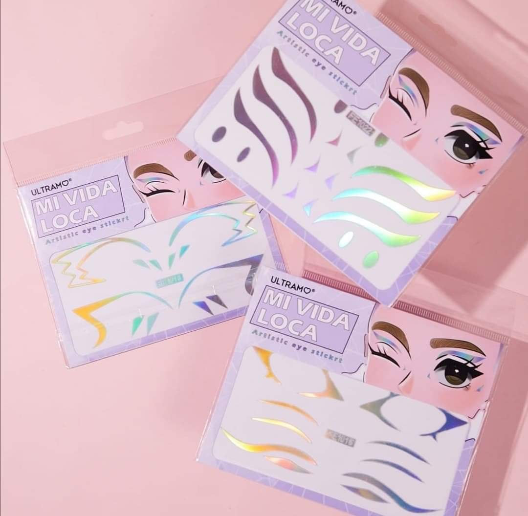 Sticker Artístico para Ojos Variado ULTRAMO 💜 – tienda-asiatica